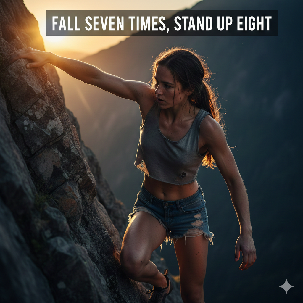 Fall Seven Times, Stand Up Eight: The Japanese Secret to Unbeatable ...